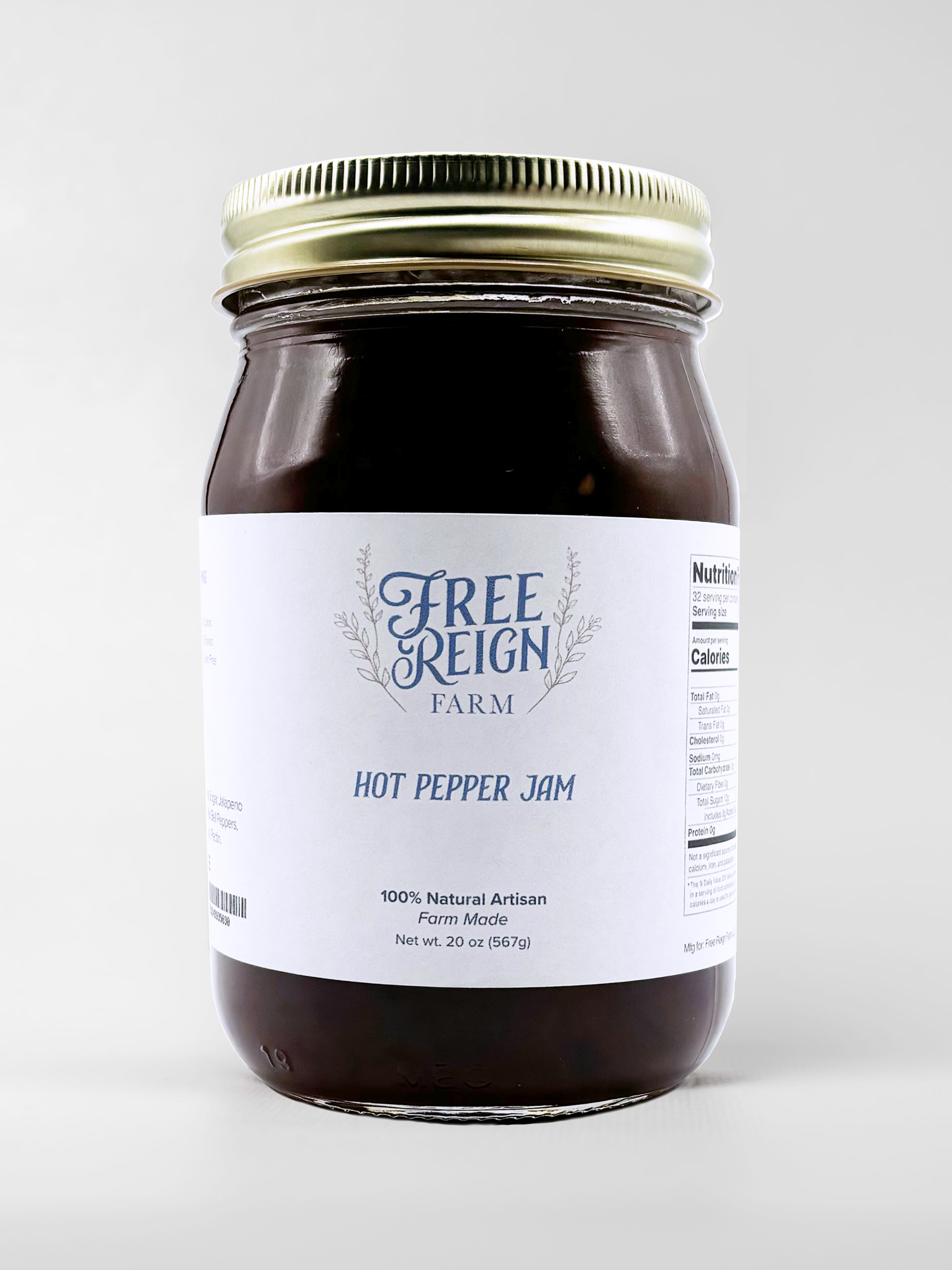 Hot Pepper Jam – Free Reign Farm