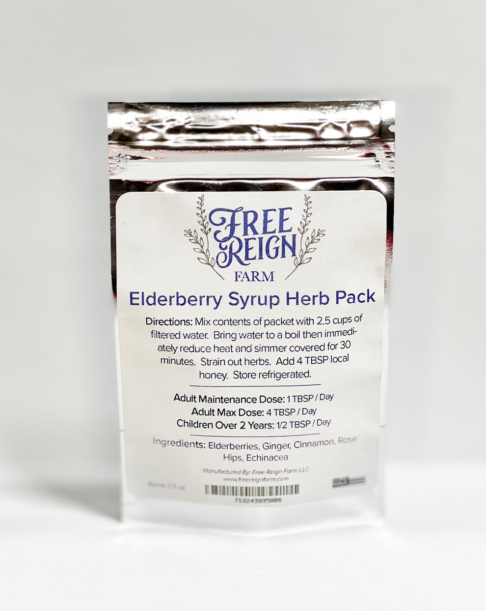 Elderberry Syrup | Herb Kit – Free Reign Farm