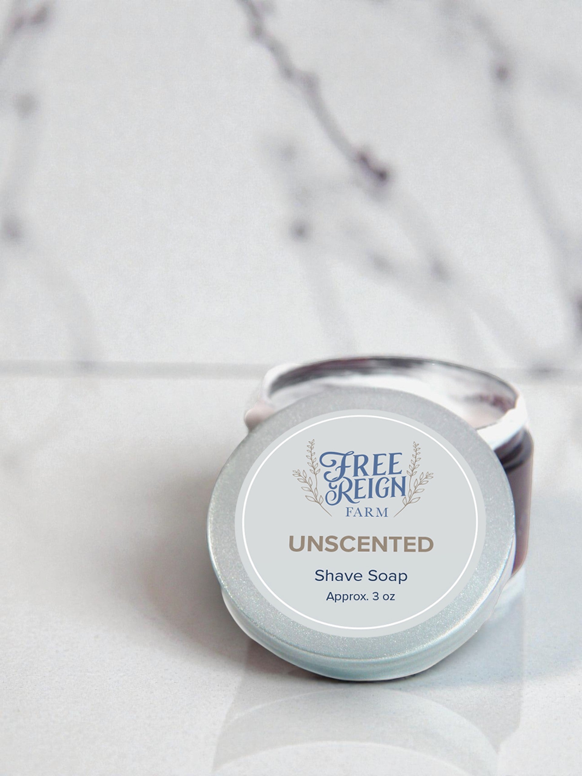 Unscented | Shave Soap – Free Reign Farm